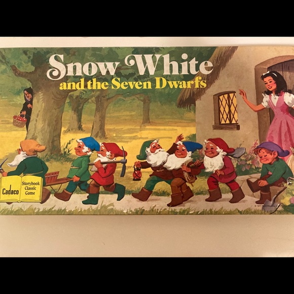 Toys | Vintage Snow White And The Seven Dwarfs Board Game | Poshmark